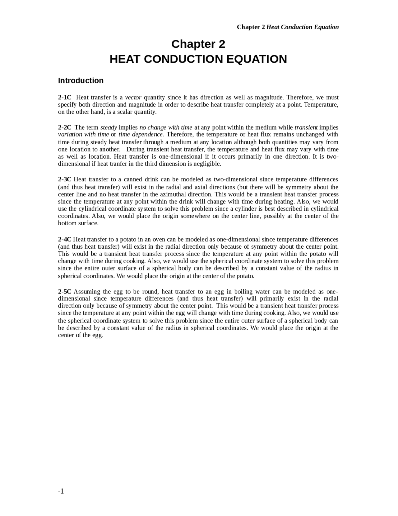 Çengel Solution Heat And Mass Transfer 2th Ed Heat Chap02 001