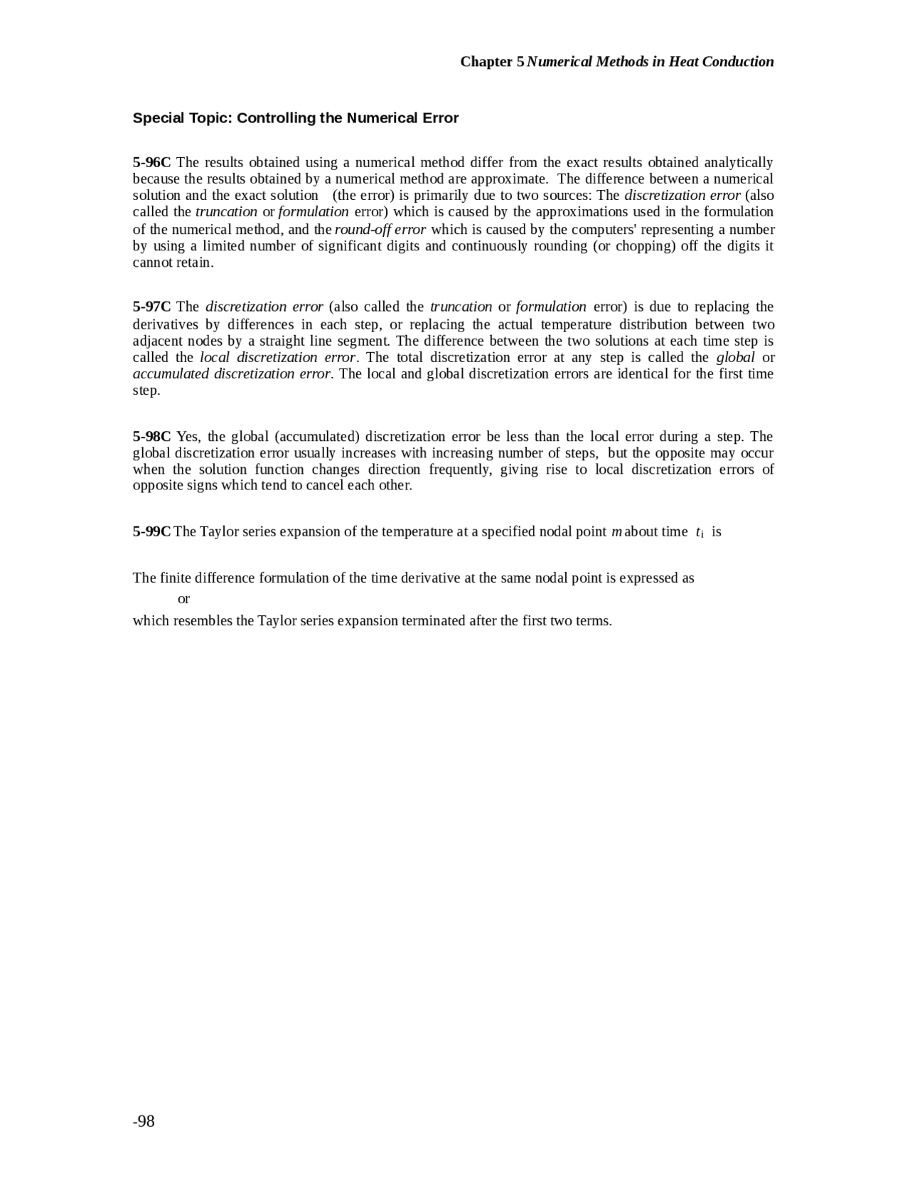 Çengel Solution Heat And Mass Transfer 2th Ed Heat Chap05 096
