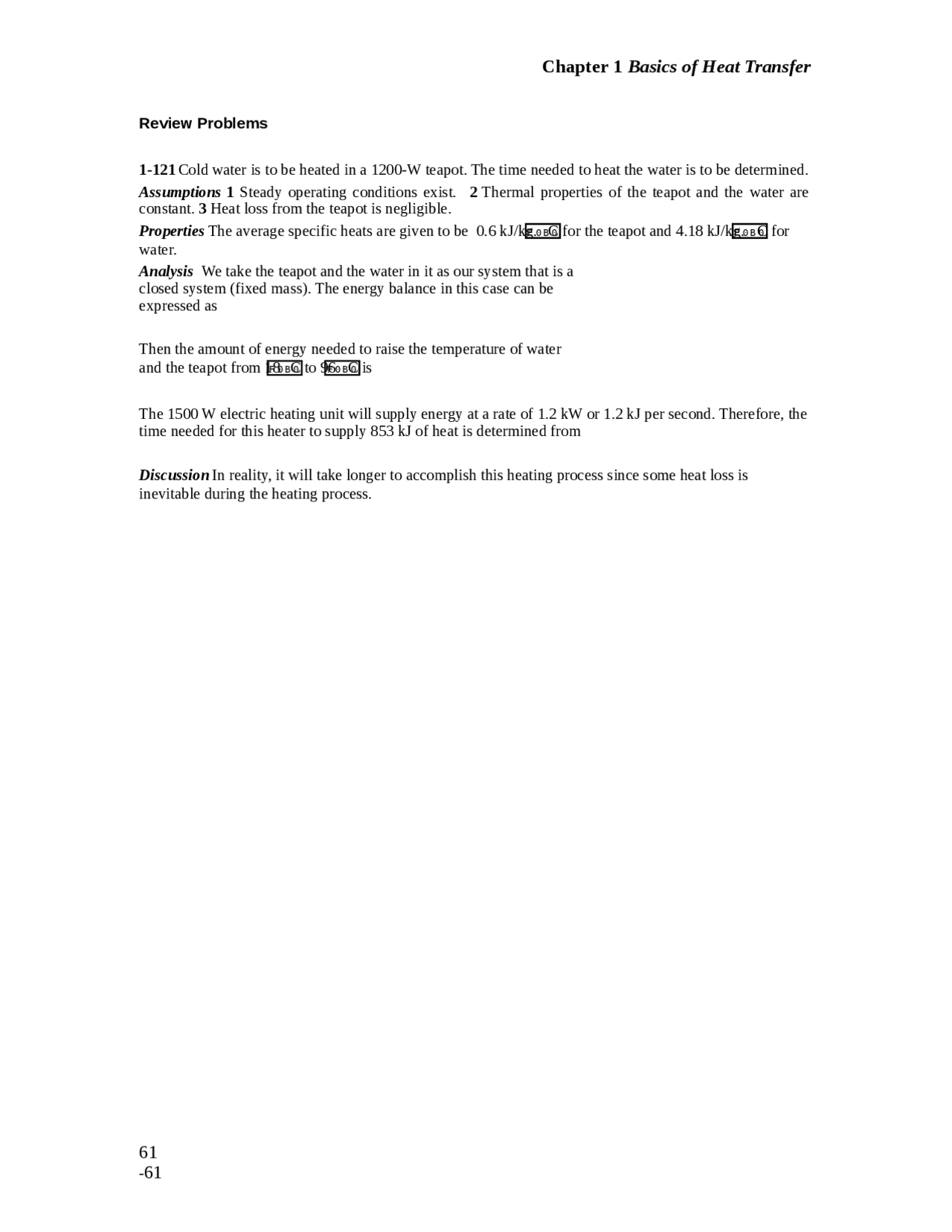 Çengel Solution Heat And Mass Transfer 2th Ed Heat Chap01 121