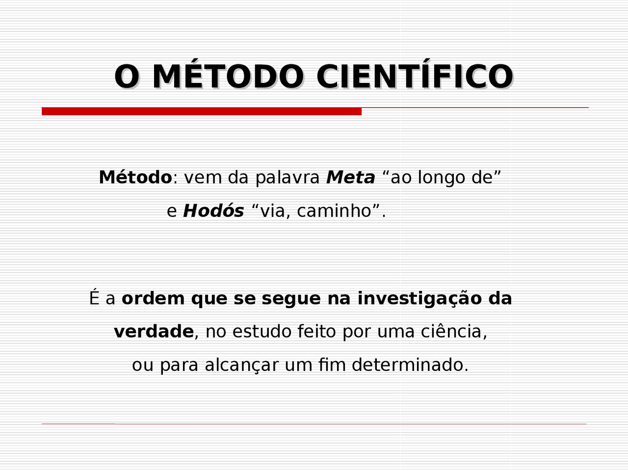 Método Científico Para Alunos Da Eel Docsity