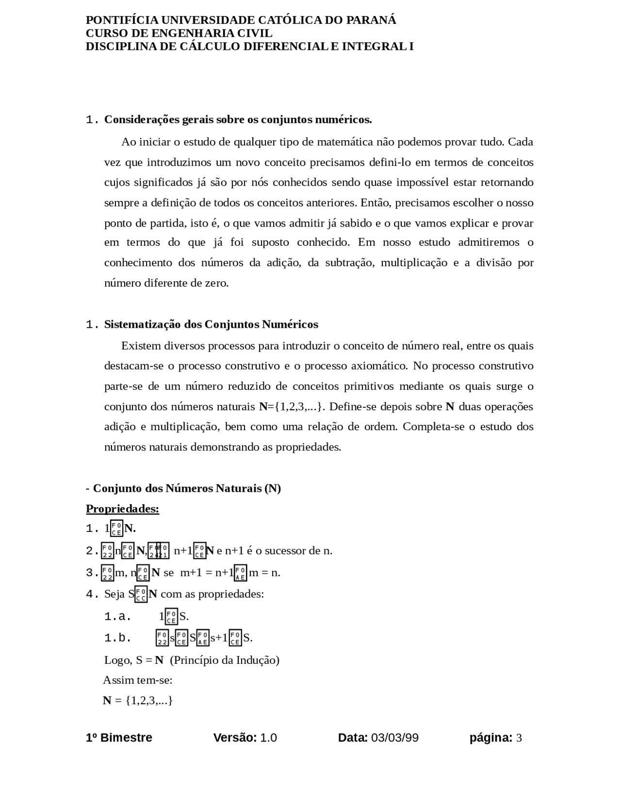 Material De Cálcul E Integral 1 Rar Parte 1 Conjuntos Limites