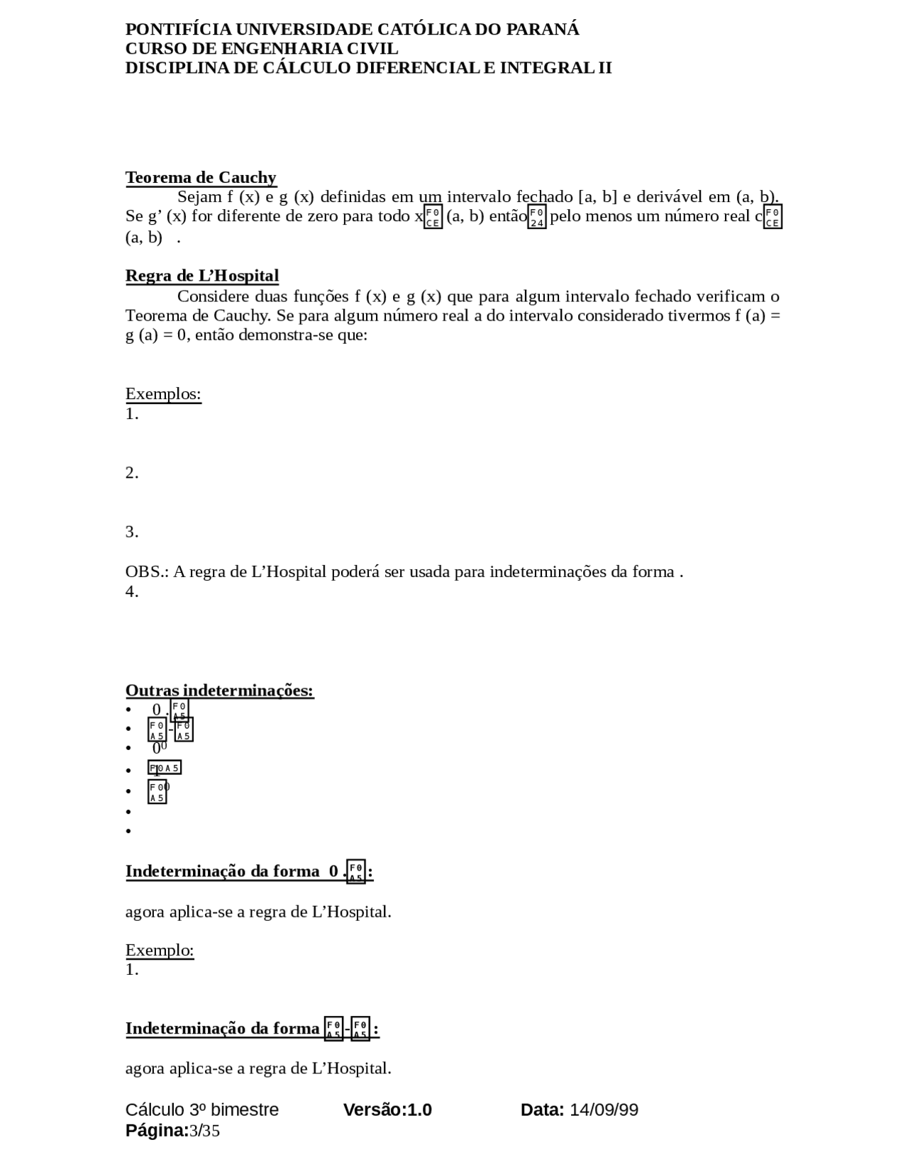 Material De Cálcue Integral 1 Rar Parte 3 Derivadas Integrais