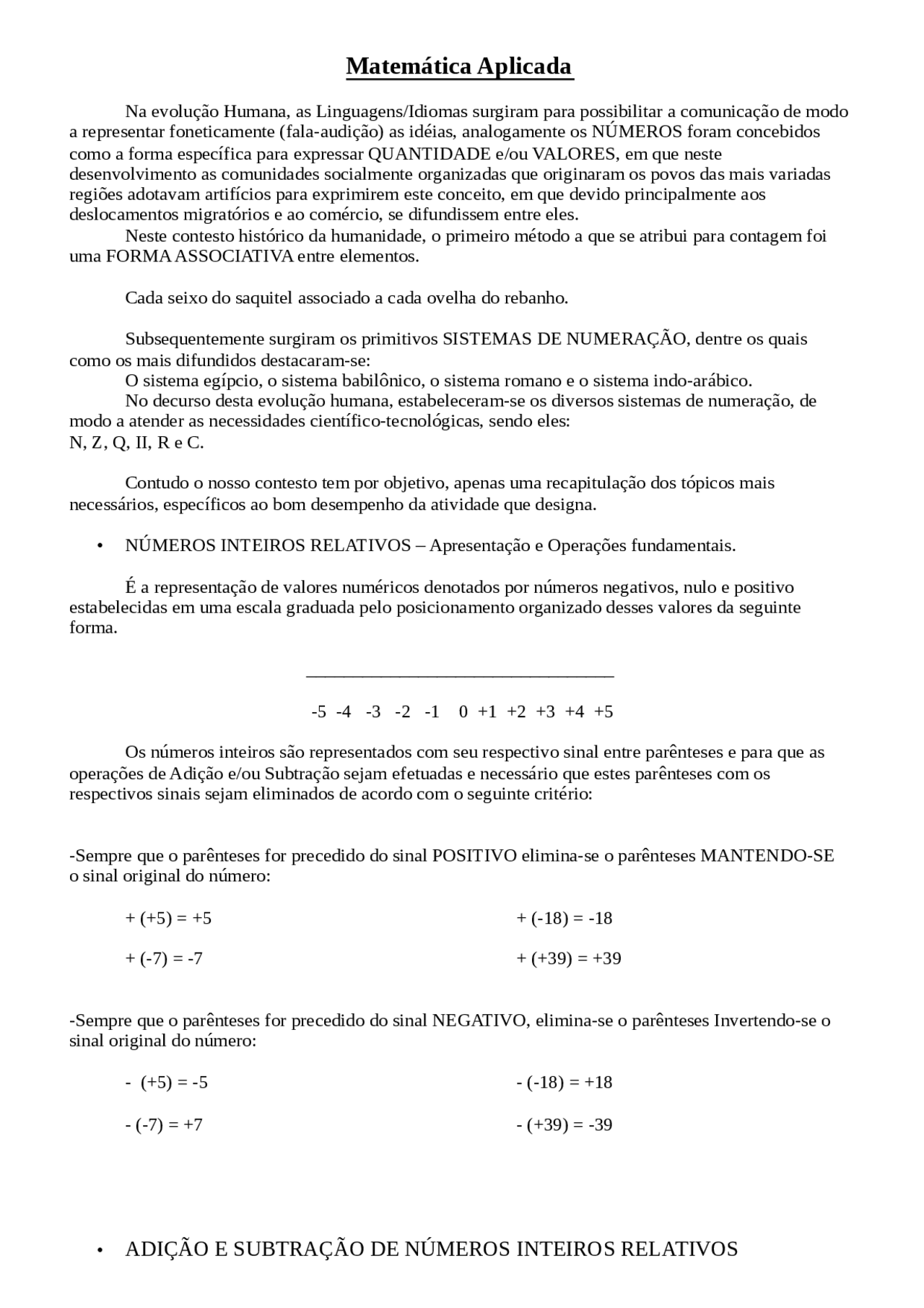 Matemática Aplicada Aprenda Facil Docsity