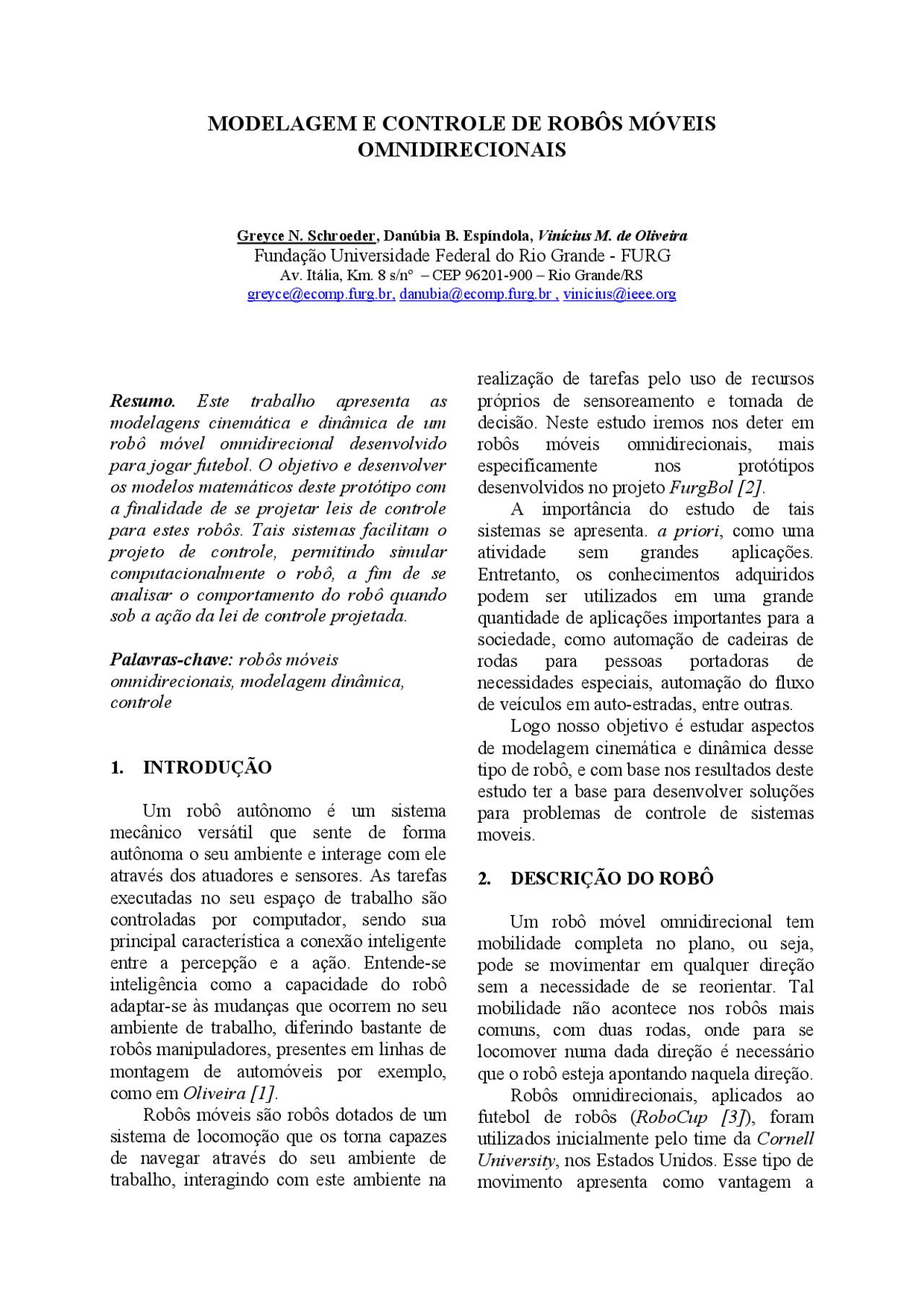 Robótica Móvel Razão Para Utilização Desse Tipo De Robo Docsity