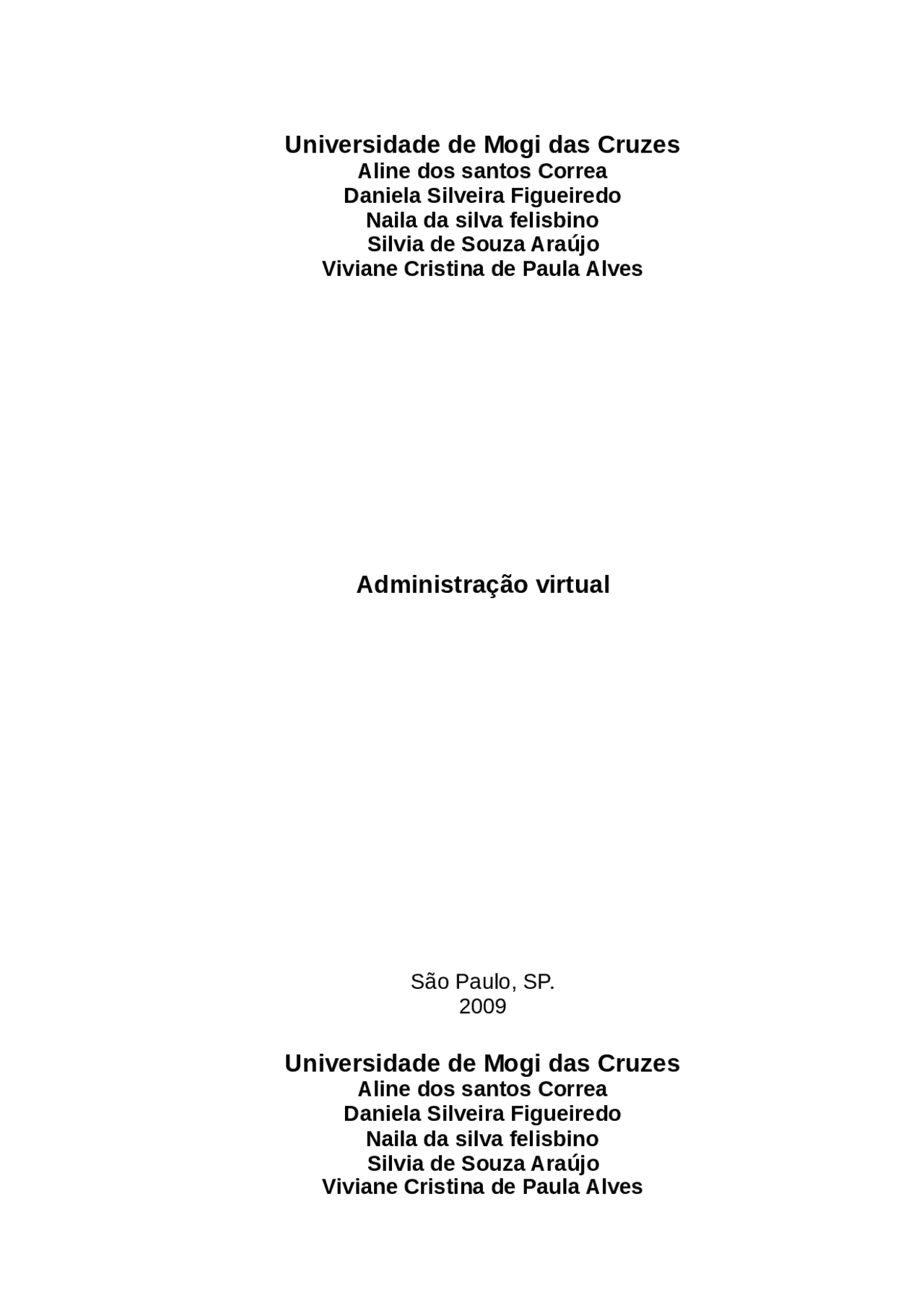 Administração Virtual Aborda Conceitos Da Administração Virtual Docsity