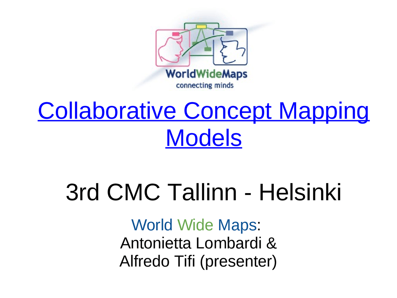 Collaborative Concept Mapping Models Cmap Tools Collaborative