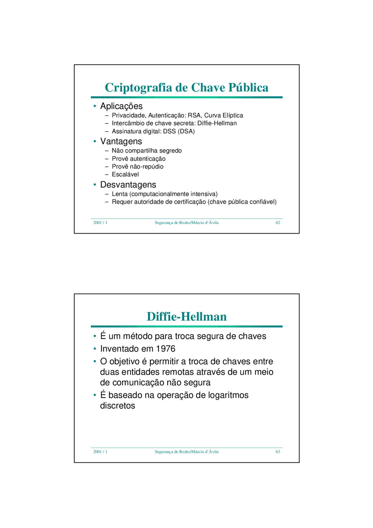 Criptografia - Criptografia,chave publica - Docsity