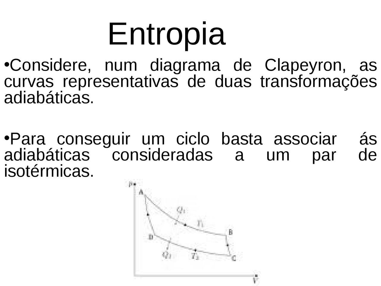 Aula Sobre Entropia E Segundo Lei De Termodinâmica Slides Referentes