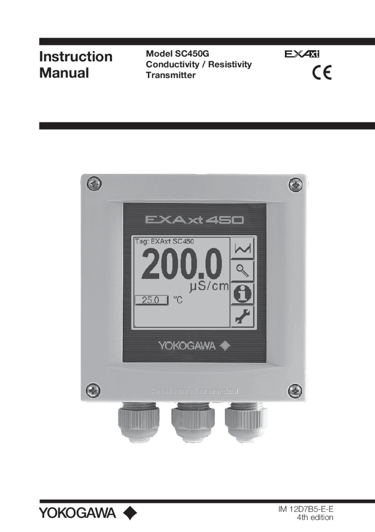 Yokogawa sc450g - yokogawa - yokogawa | Docsity