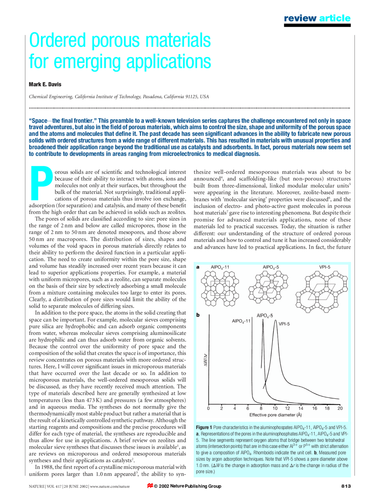 15327Ordered porous materials for emerging applications - 15327Ordered ...