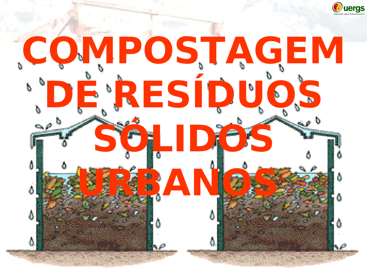 Compostagem De Resíduos Sólidos Urbanos Compostagem De ResÍduos