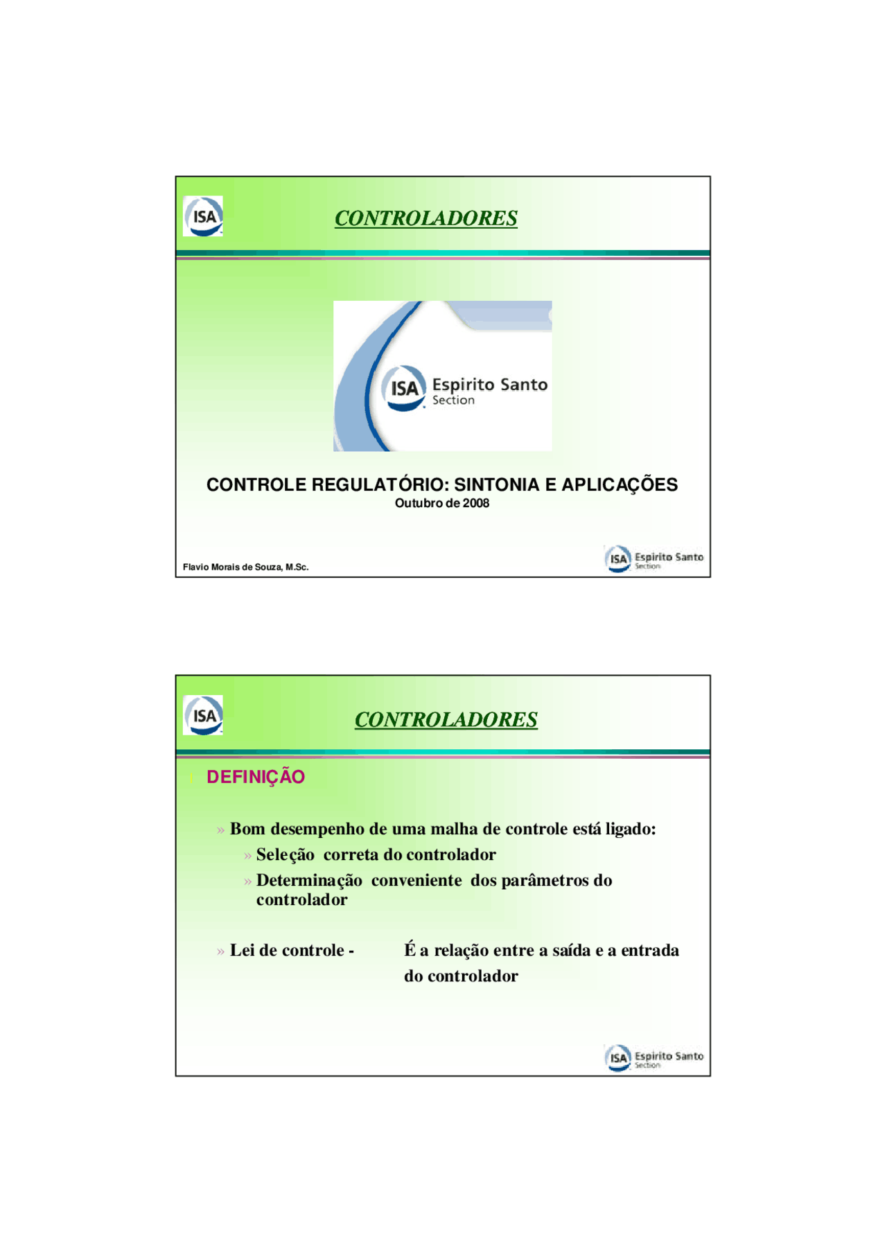 Curso Controle 3 Curso De Controle Docsity
