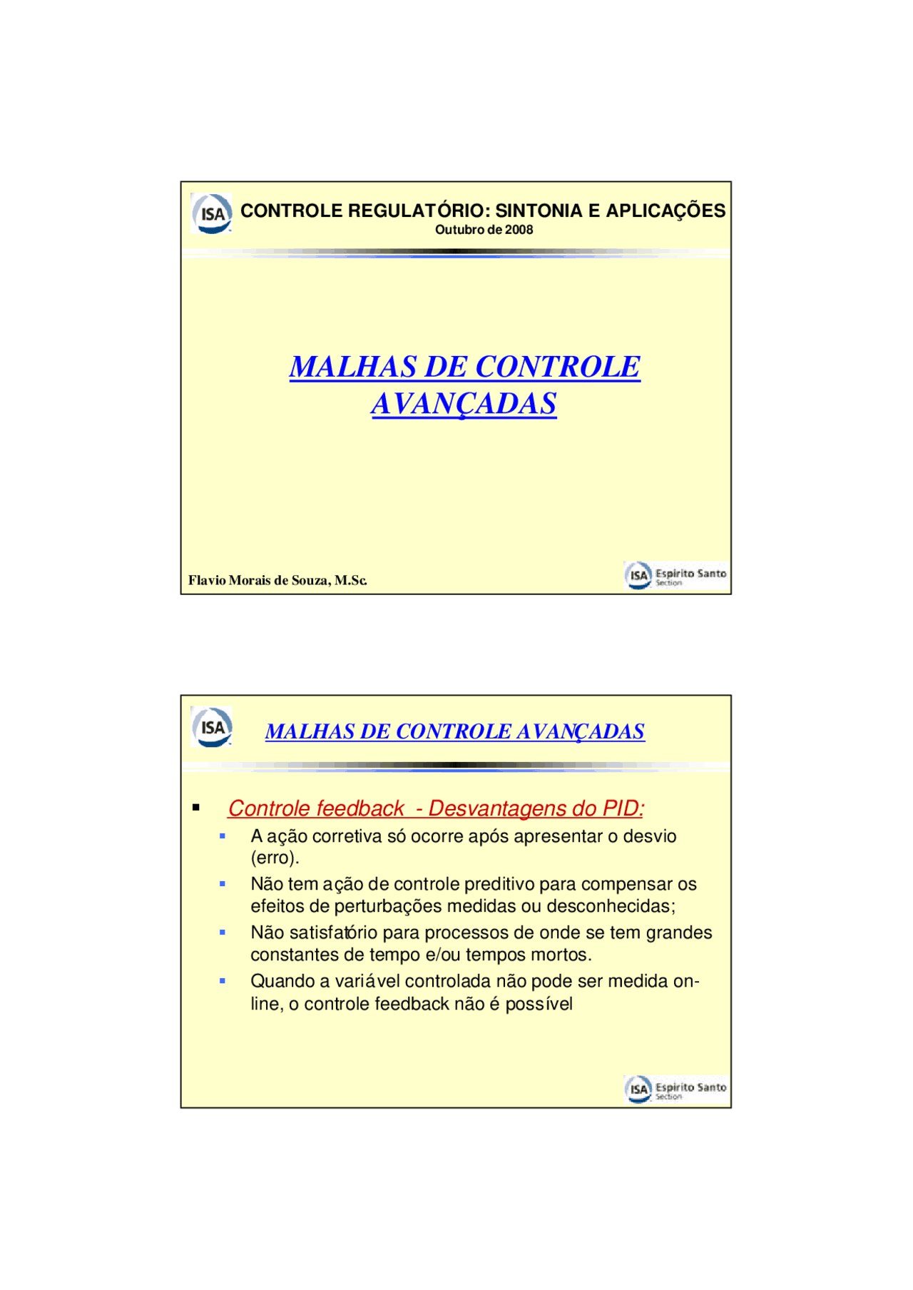 Curso Controle 5 Curso De Controle Docsity