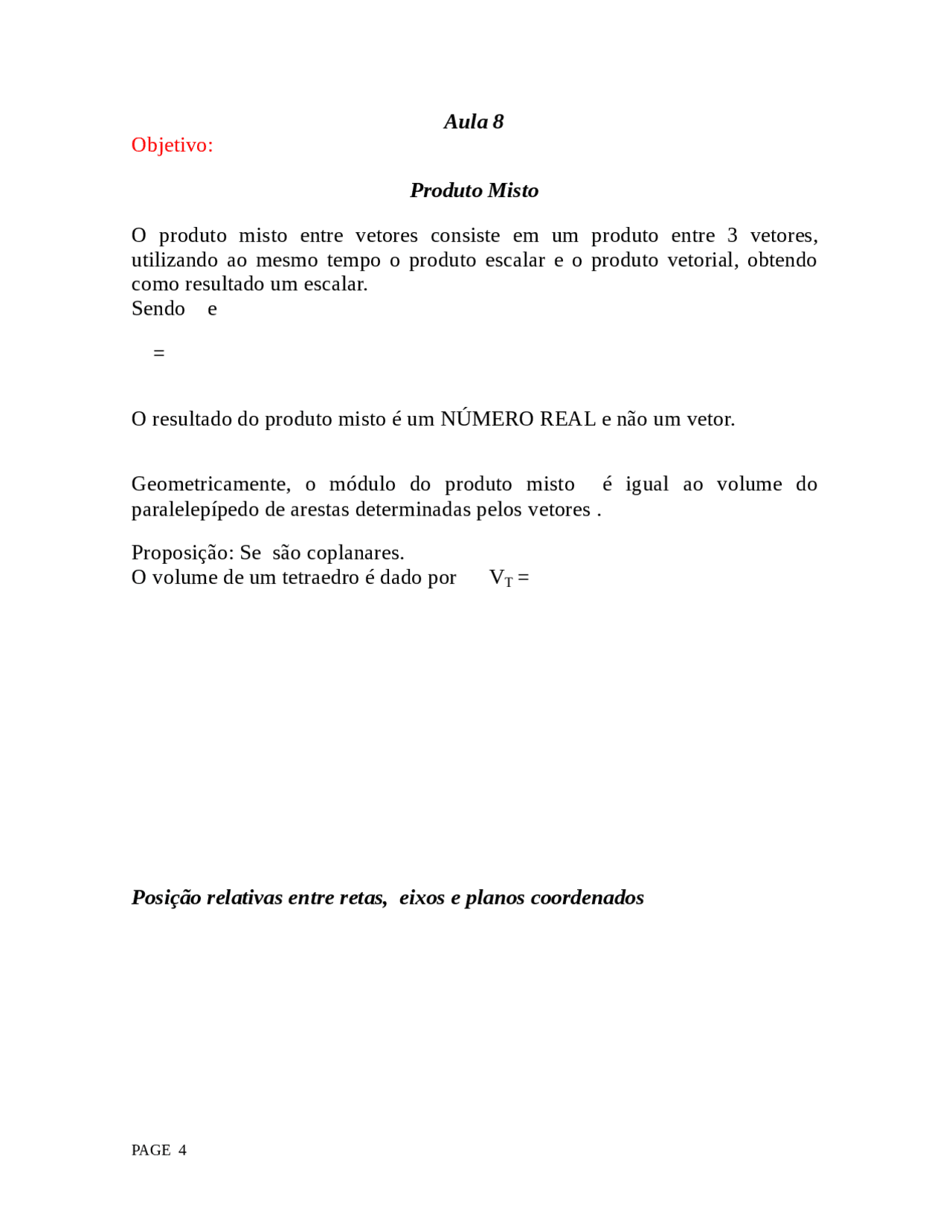 Produto Misto - Produto Misto | Docsity