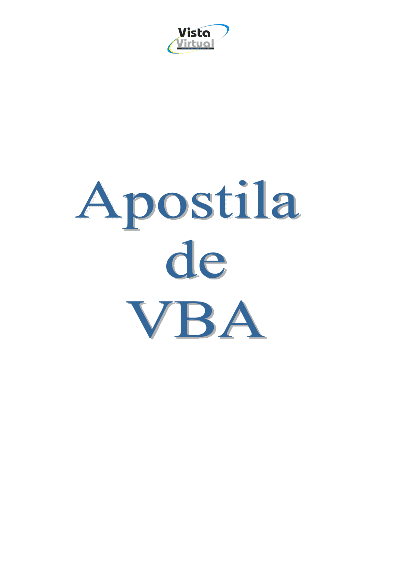 Visual Basic Introdução Ao Vba Docsity