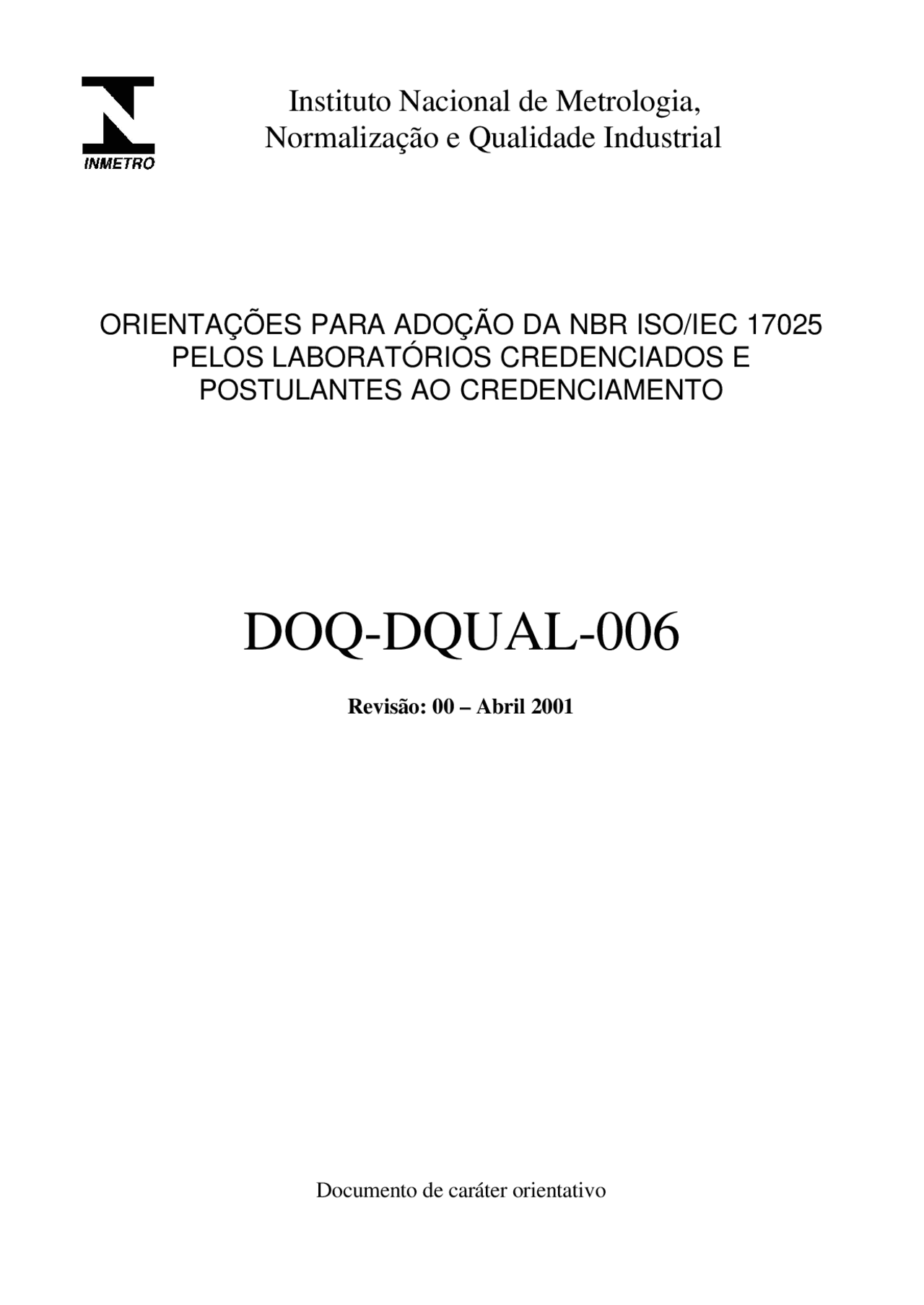 Norma IEC 17 025 - norma tecnica - Docsity