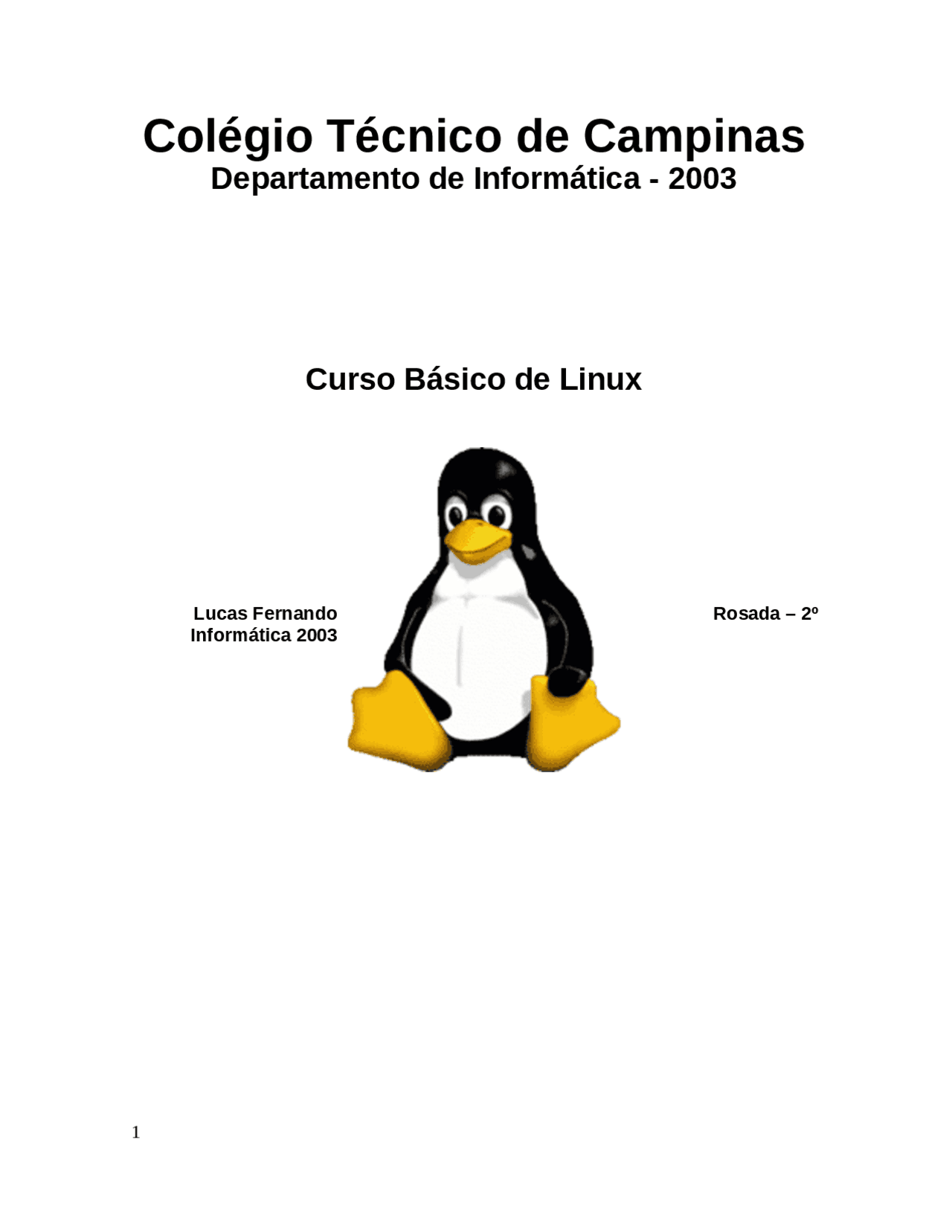 Curso Básico De Linux 2003 Linux Basicao Docsity