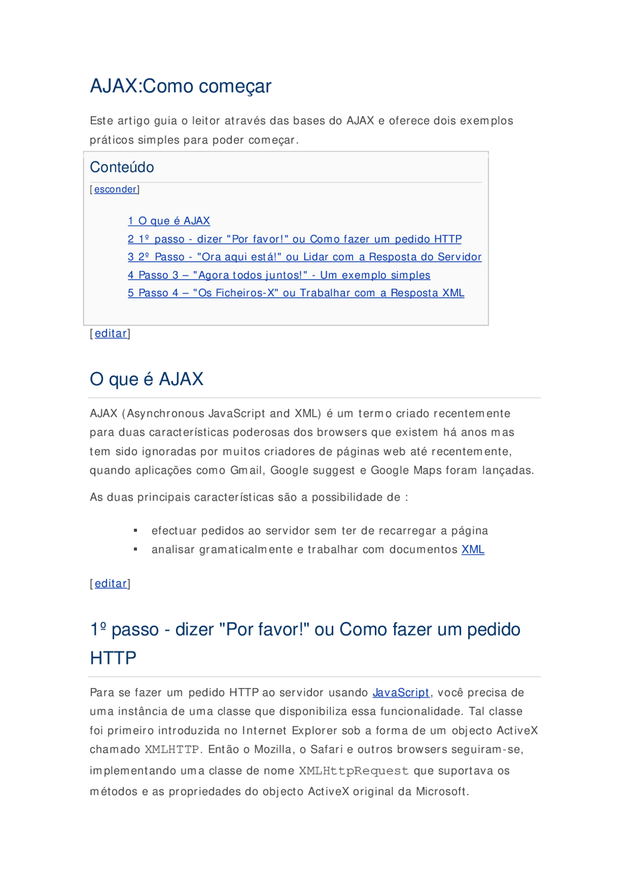 Apostila De Ajax Usando Ajax Docsity
