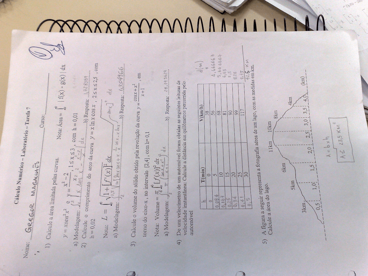 Tarefas Metodos Numericos Professora Elza Docsity