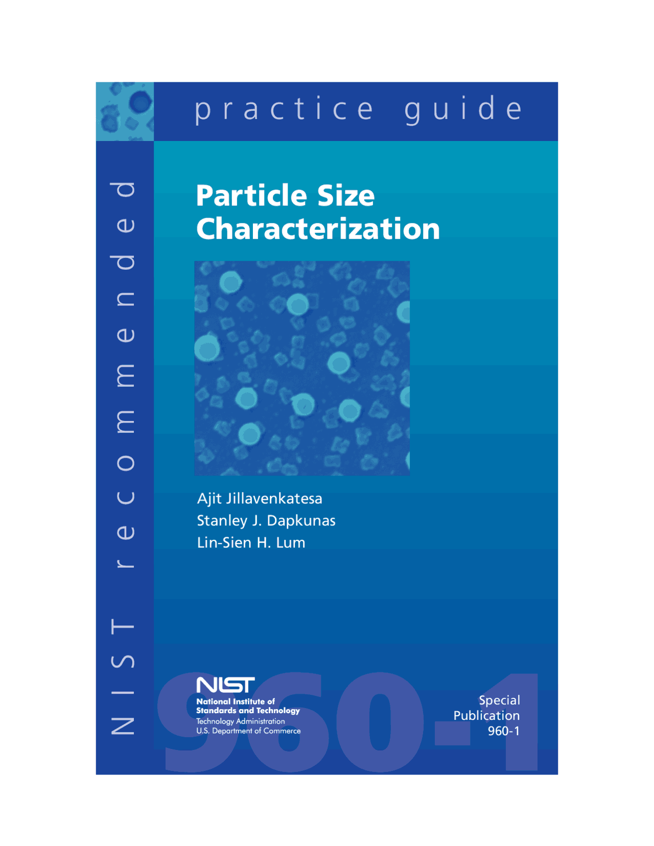 Particle Size Characterization - NIST Recommended Practice Guide ...