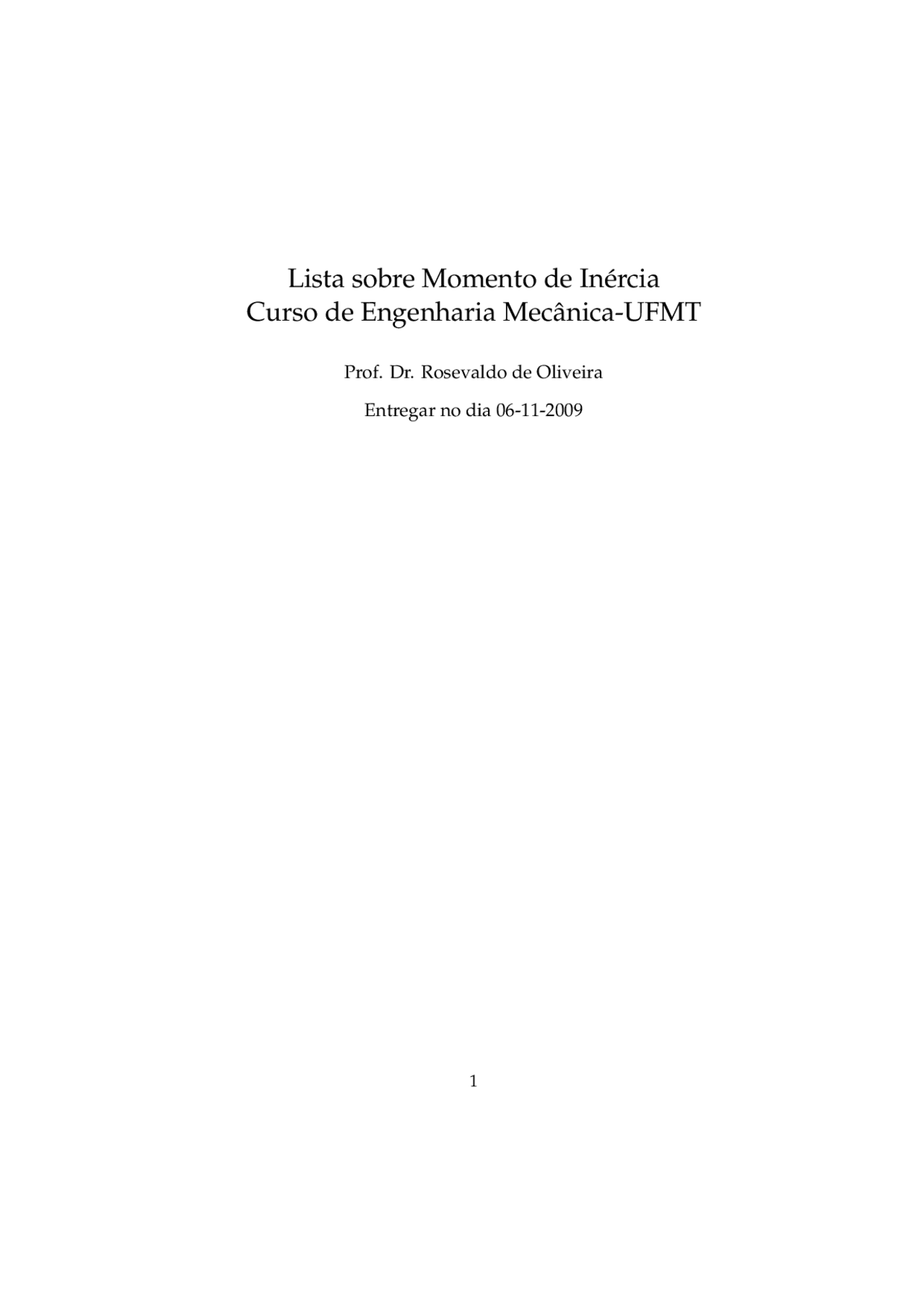 Apoio Inércia Inercia Inercia Docsity