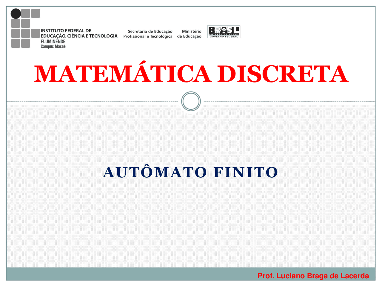 Autômato finito - O que é um Autômato Finito? | Docsity