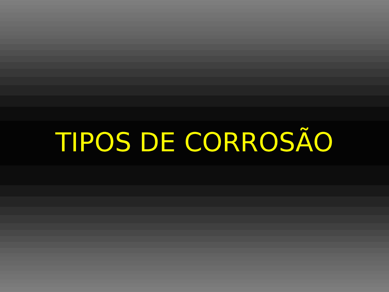 Tipos De Corrosão Slides Com Fotos Reais Docsity