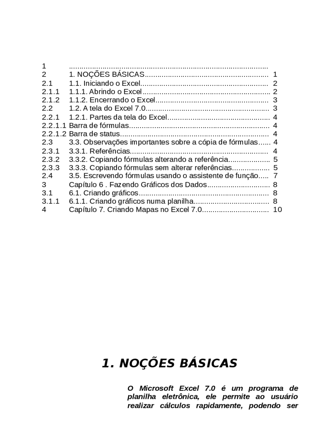 Apostila Excel Criando Fórmulas Simplescopiando Fórmulas Alterando A