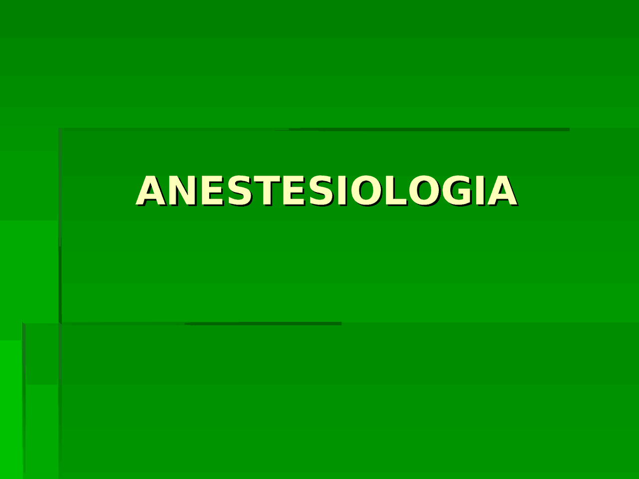 Anestesiologia Anestesicos Docsity