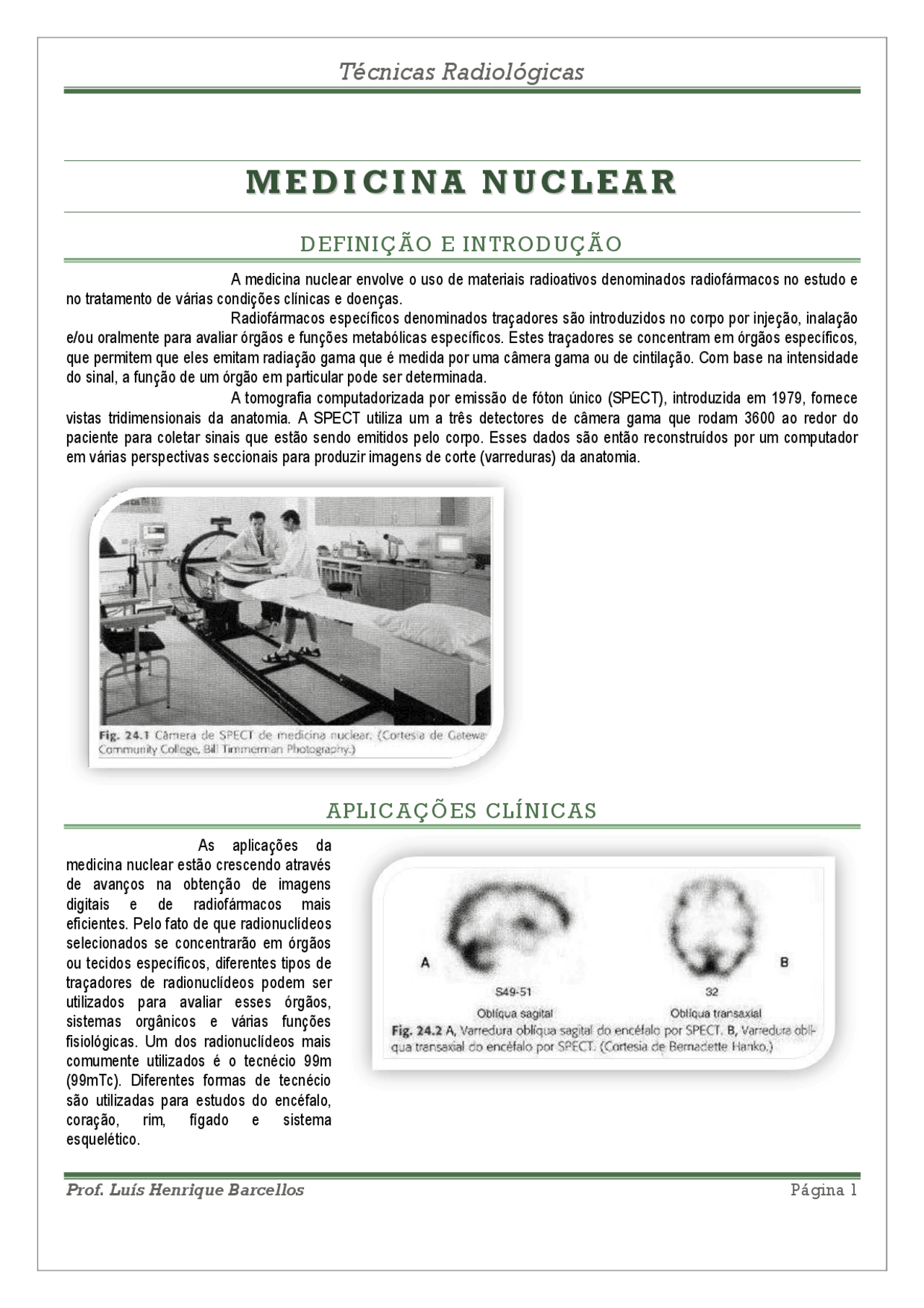 Medicina Nuclear - Medicina Nuclear - Docsity