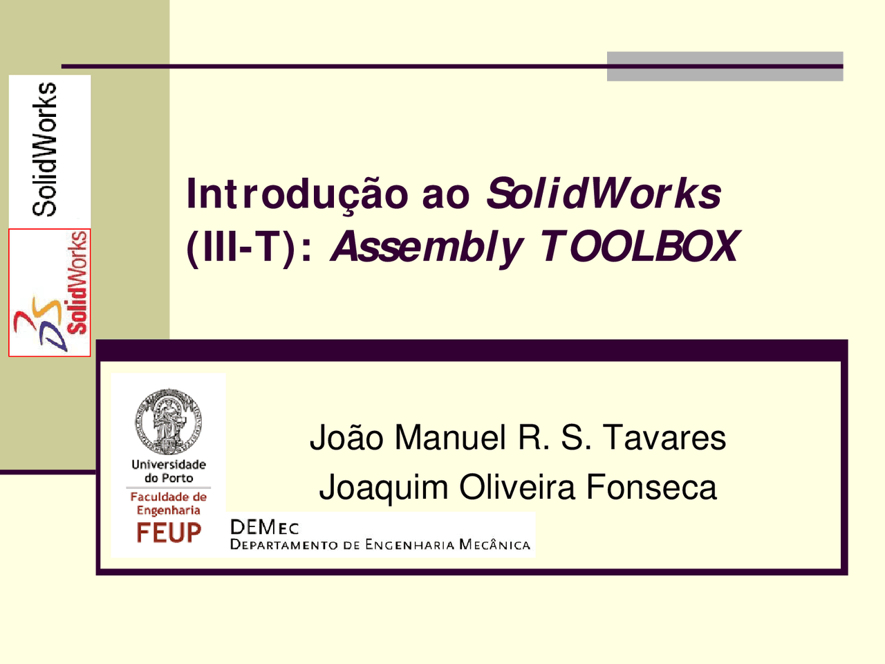 Solidworks Iii 2 Aprendendo Solidworks Docsity