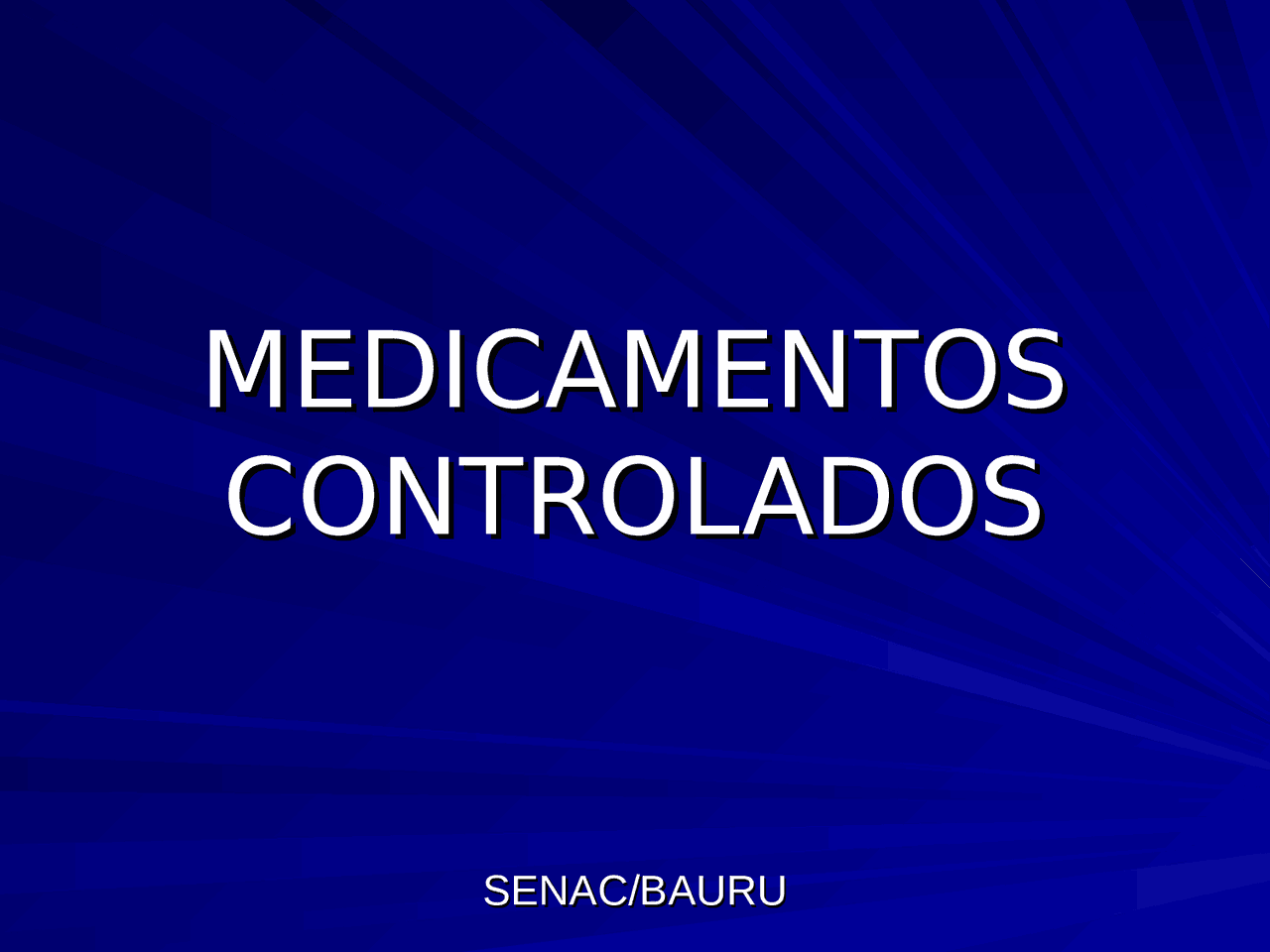 Medicamentos controlados - RESUMO SOBRE MEDICAMENTOS CONTROLADOS DA ...
