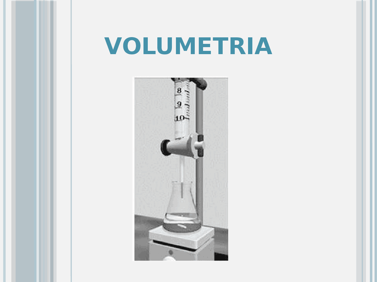 VOLUMETRIA - Volumetria, Quimica - Docsity
