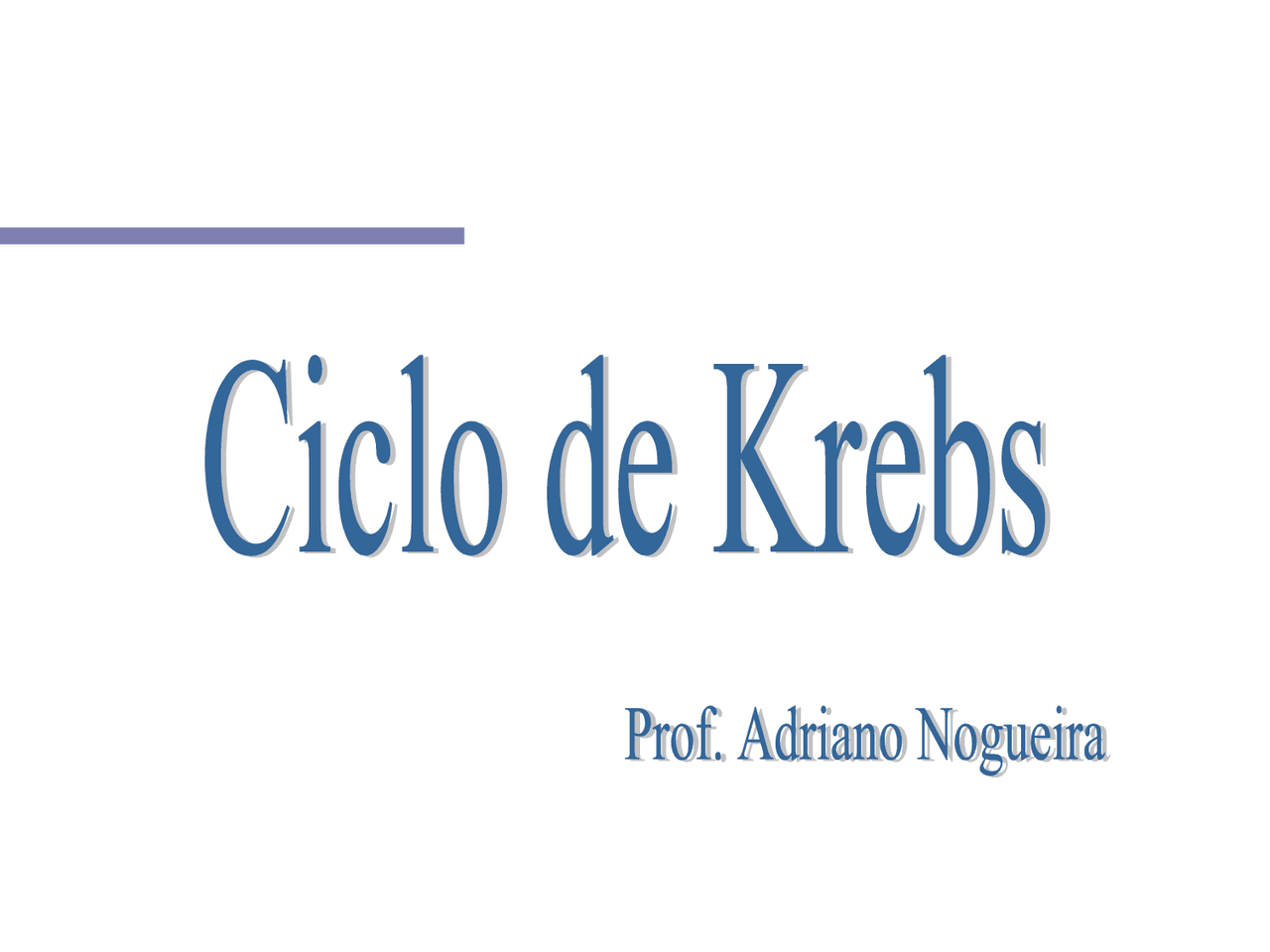 Ciclo De Krebs Bioquimica Docsity