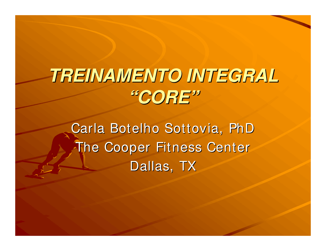 CORE- training - Treinamento funcional - estabilização - Docsity