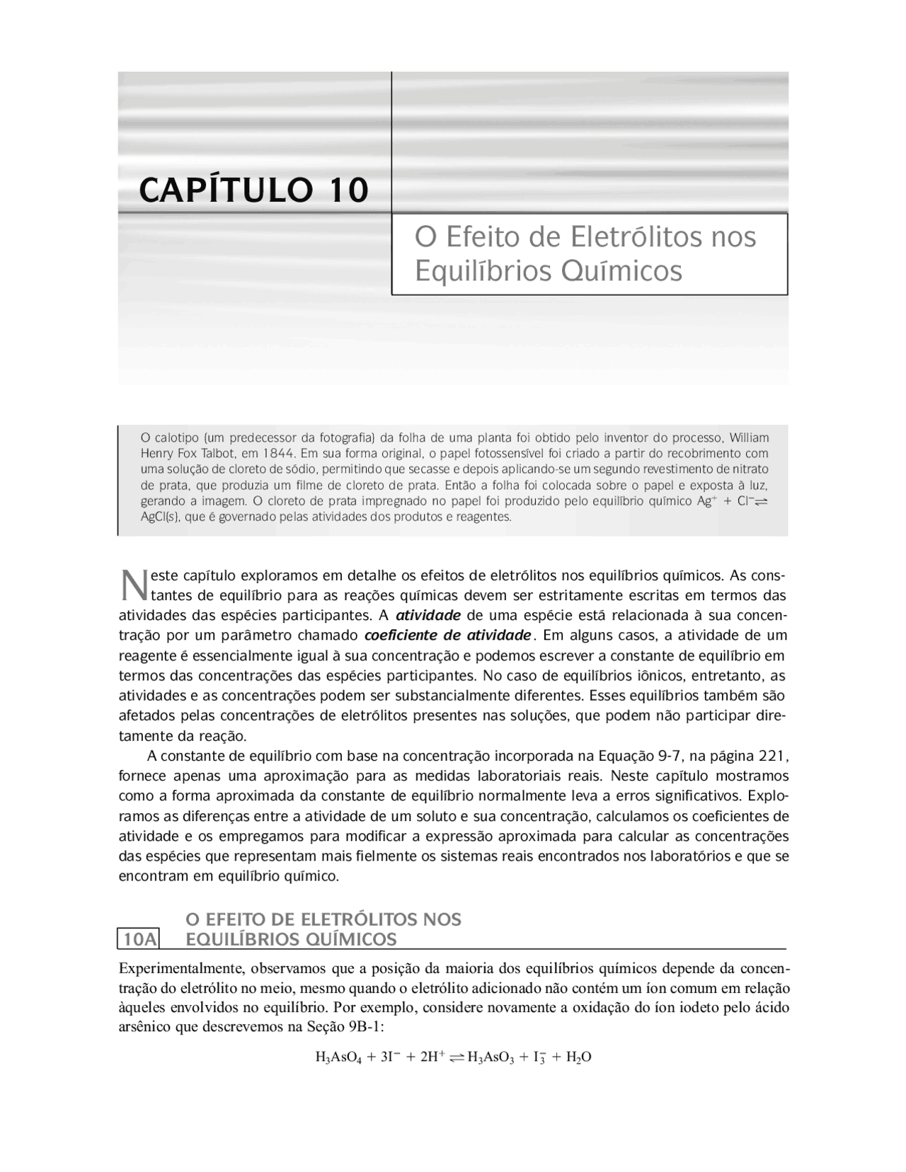 Skoog Capítulo 10 Química Analítica Docsity