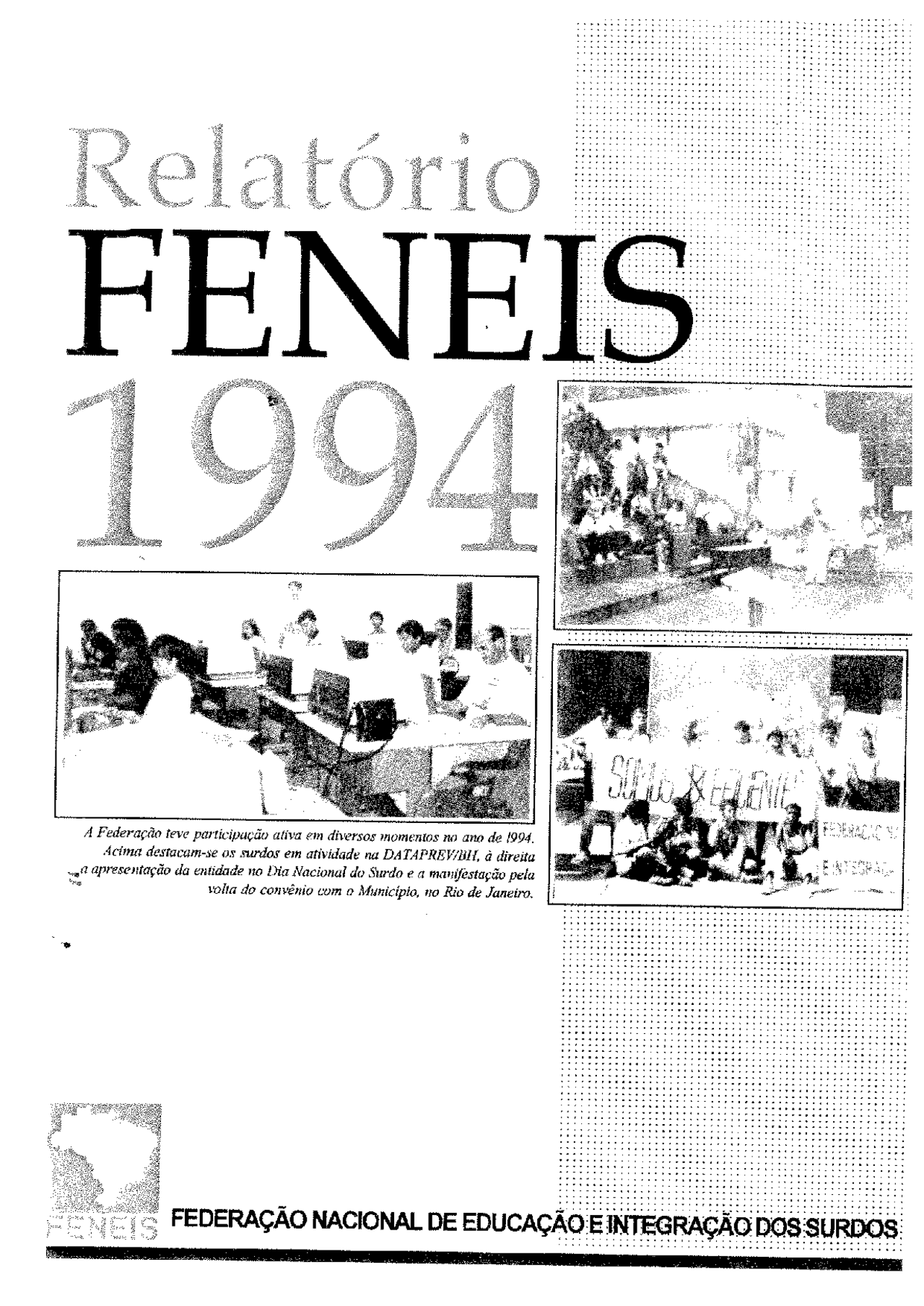 Feneis Relatorio 1994 - Feneis Relatorio 1994 - Docsity