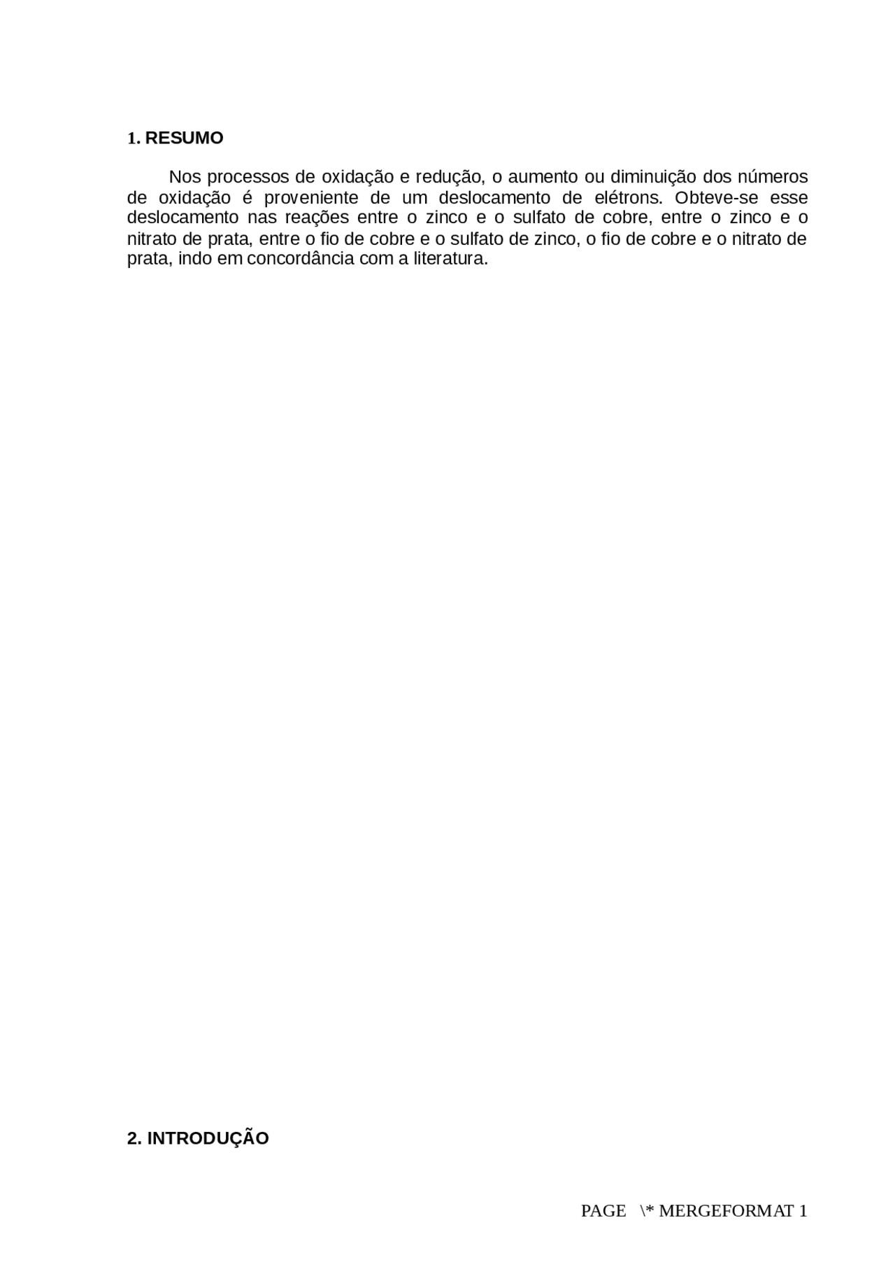 Processos De Oxidação E Redução CorrosÃo Quimica Docsity