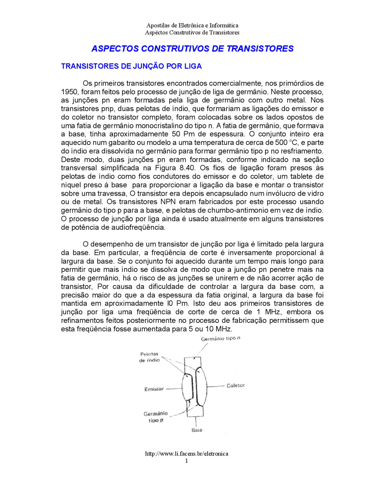 Aspectos Transistores Aspectos Transistores Docsity