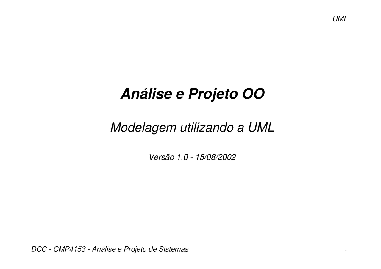 M3 5 Uml 1 Mod V2 Ajuda Em Uml Docsity