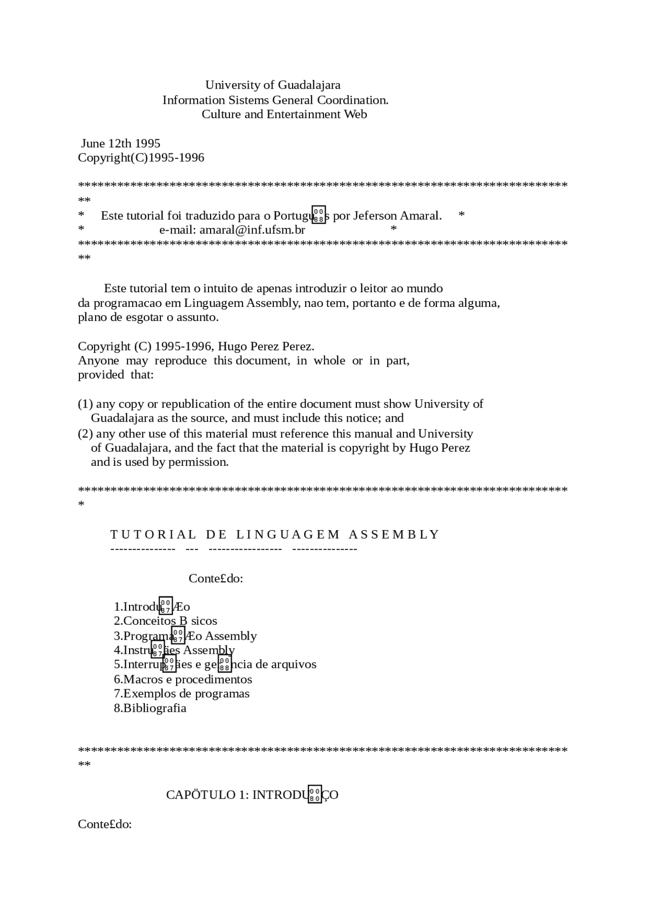 Assembler Tutorial Tutorial De Assembler Com Exemplos Docsity