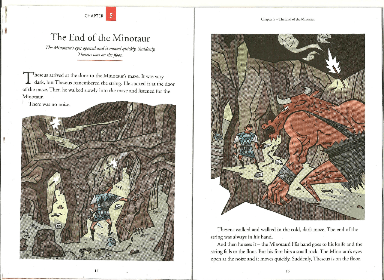 Theseus and the Minotaur - 09 - Theseus and the Minotaur PENGUIN ACTIVE ...