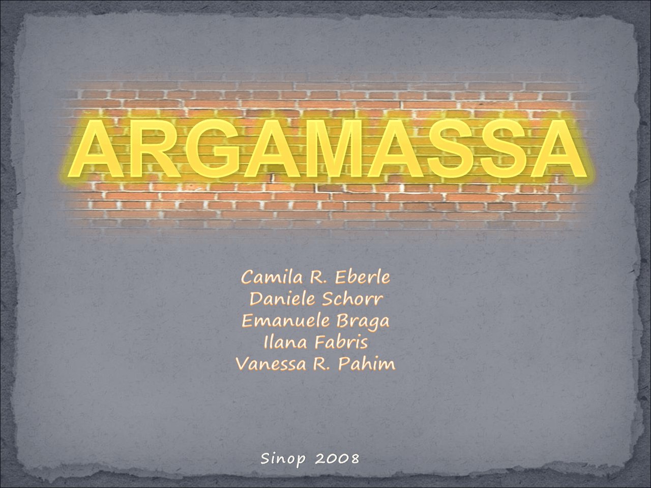 Seminário Argamassa Ii Argamassa Para Construção Docsity