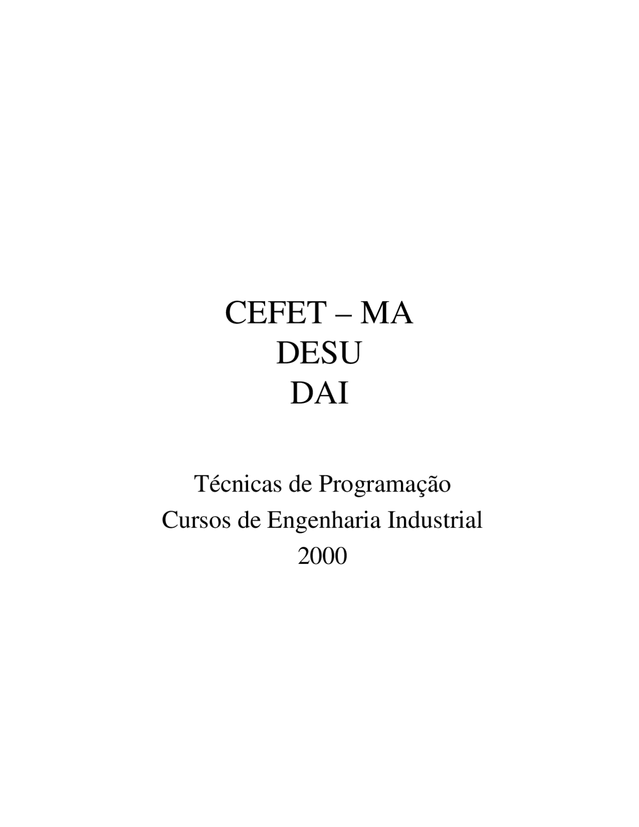 Linguagem C Apostila De Linguagem C Docsity