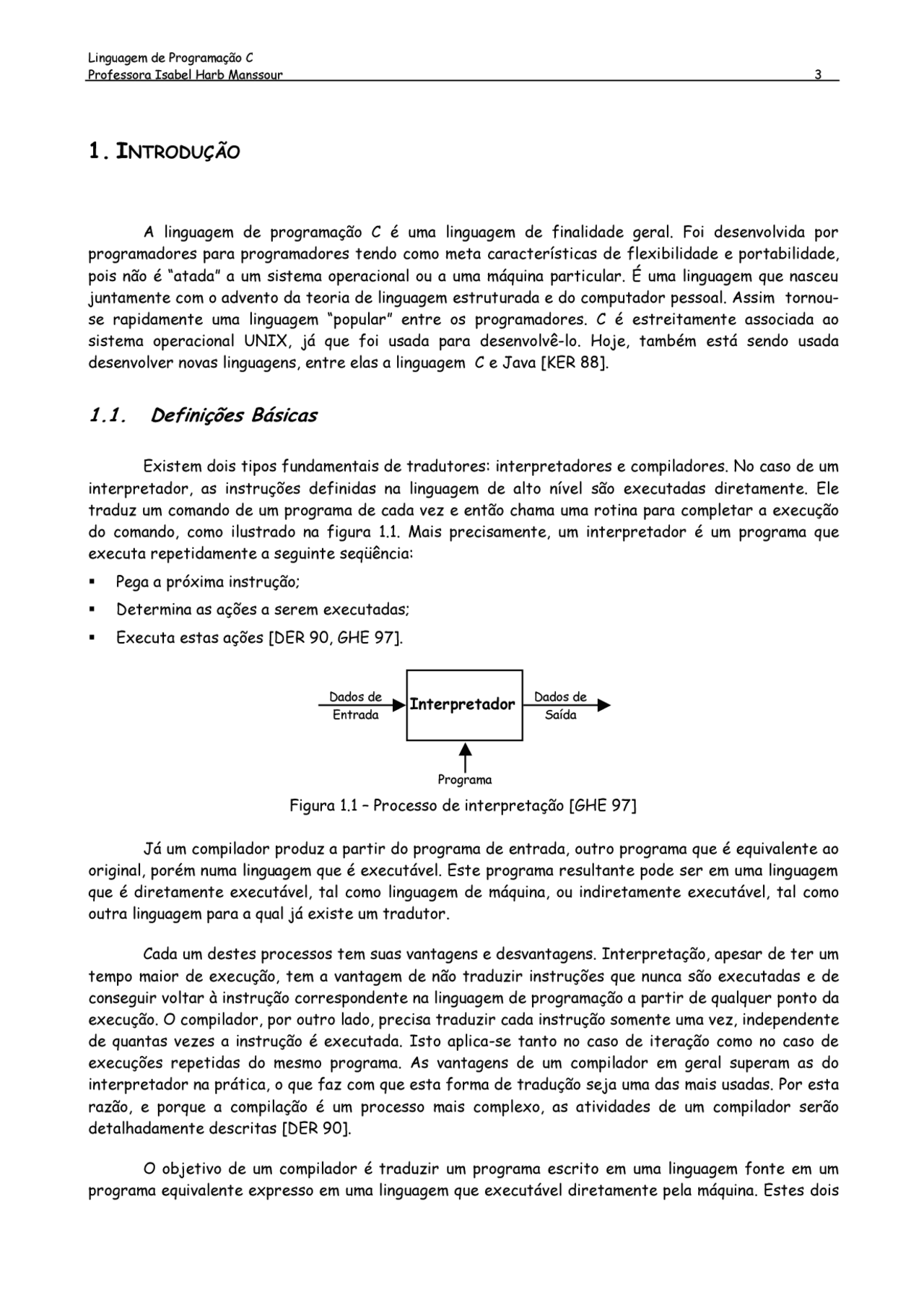 Cap1 Programação Em C Introdução Introduçao A Linguagem C Docsity