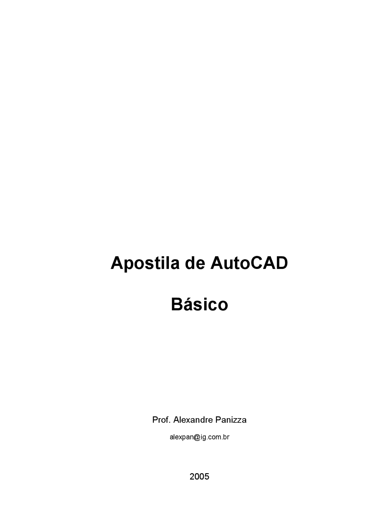 Apostila Autocad Apostila Iii Docsity