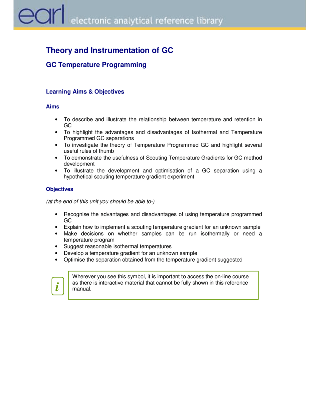 08 Theory and Instrumentation Of GC Temperature Programming ...