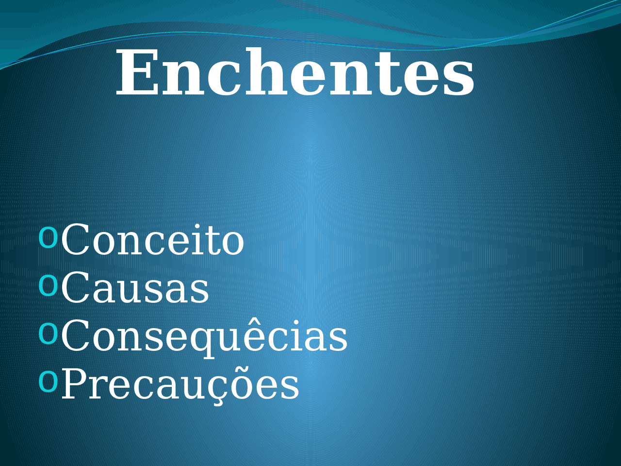 Enchentes Slide Pronto Sobre As Enchentes Com Alguns Topicos Para