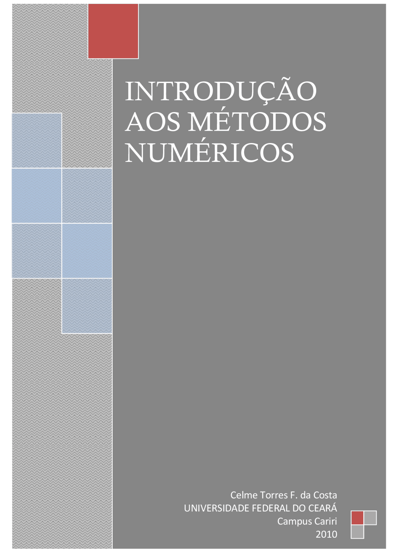 Apostila Metodos Numericos Formatada VF - apostila introdutoria de metodos numericos - Docsity