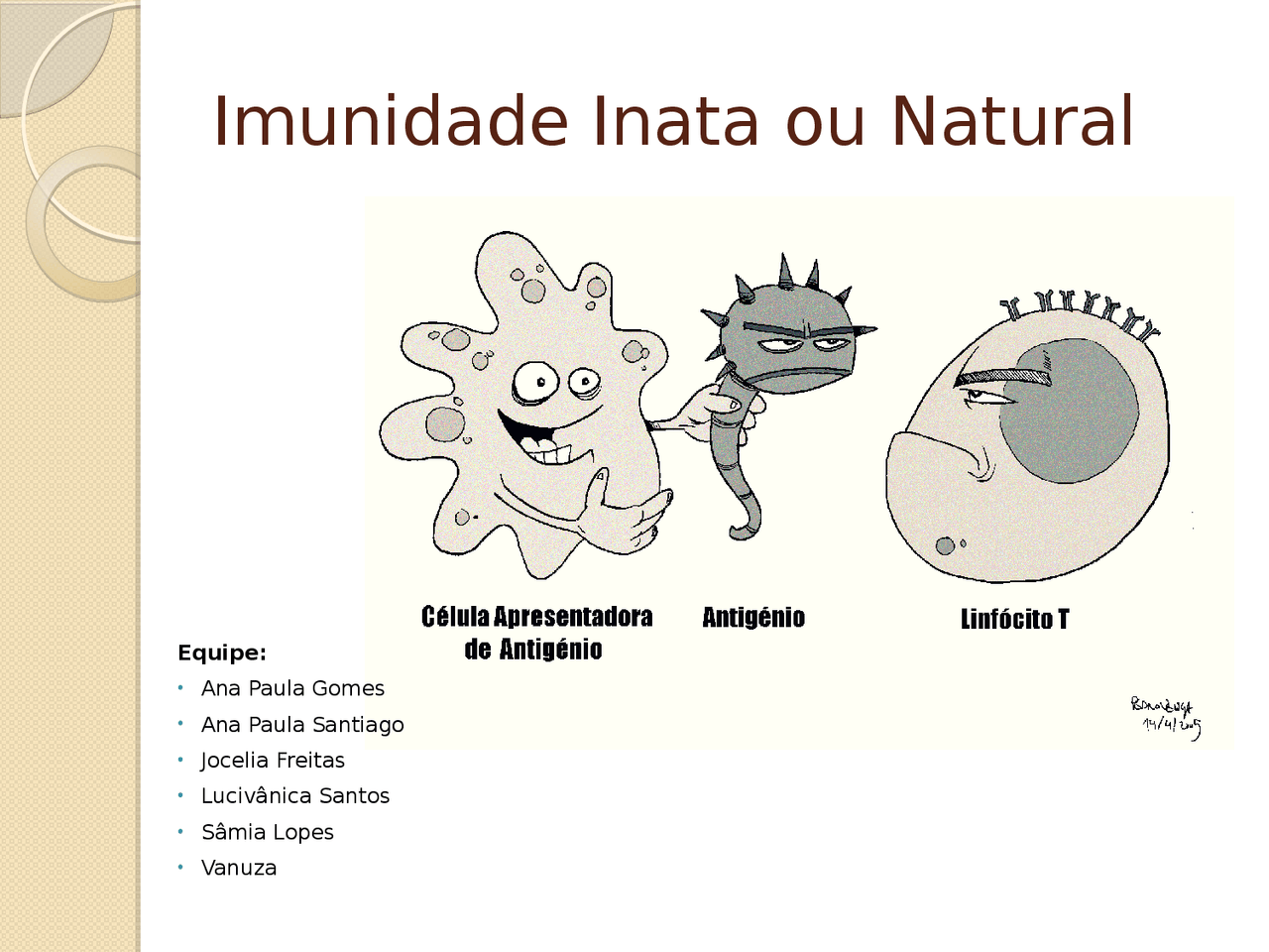 Imunidade Inata slide - Trabalho power point sobre Imunidade Inata ...